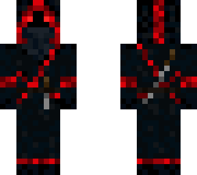 red and black ninja | Minecraft Skins
