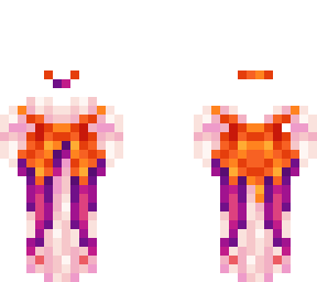 Butterfly Inspired Princess Dress - Base | Minecraft Skin