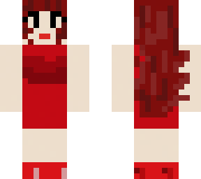gf from fnf | Minecraft Skin
