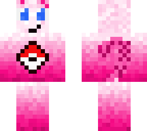 Pokemon 3D Mew | Minecraft Skin