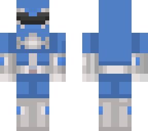 Power Ranger: Blue Ranger. | Minecraft Skin