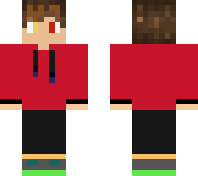 boy red eyes | Minecraft Skins