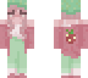 strawberry girl | Minecraft Skin
