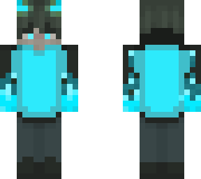 Blue demon | Minecraft Skin