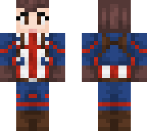 Captain Carter | Minecraft Skin