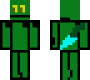 Derpy Diamond Sword Froggy Kitty Skin | Minecraft Skin