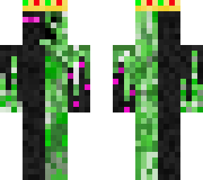 HALF CREEPA AND HALF ENDA | Minecraft Skin