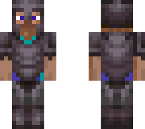 Netherite armour steve | Minecraft Skin