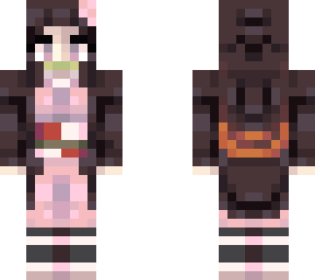 Nezuko. | Minecraft Skin