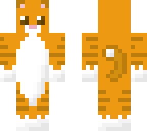 Orange Tabby Cat | Minecraft Skin