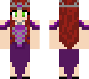 Purple elf | Minecraft Skin