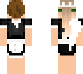 Red maid mask | Minecraft Skin