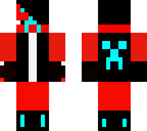 The red gamer | Minecraft Skin