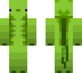 green axolotl cute cool | Minecraft Skins