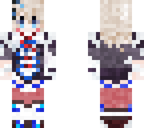 capeless seele haze | Minecraft Skin