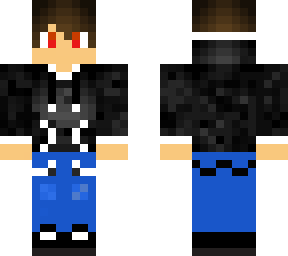 Cool red eyed boy | Minecraft Skin