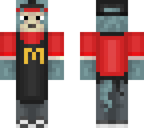 mcdonalds legoshi skin | Minecraft Skin