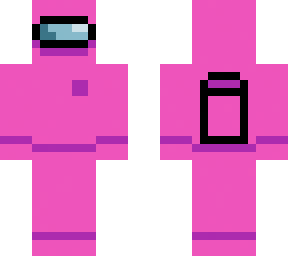 Pink Crewmate | Minecraft Skin