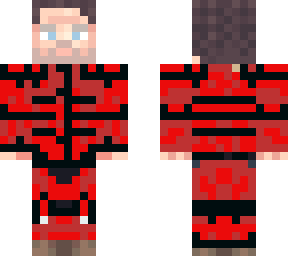 rick grimes in red commonwealth armour | Minecraft Skin