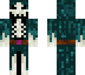Scruffy Skele | Minecraft Skin