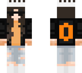 Shubble MCC 16 Orange Ocelots Leather Jacket | Minecraft Skin