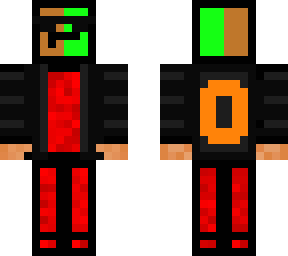 TapL MCC 16 Orange Ocelots Leather Jacket | Minecraft Skin