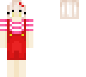 val hello kitty (unfinished) | Minecraft Skin