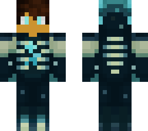 Warden Boy | Minecraft Skin