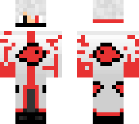 white akatsuki robe | Minecraft Skin