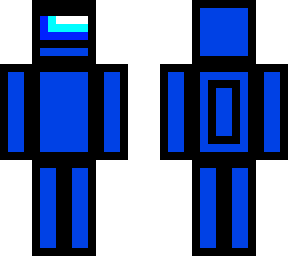 Blue Astronaut | Minecraft Skins