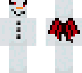 Demon Snowman Remake | Minecraft Skin