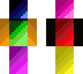 Faded colors | Minecraft Skin