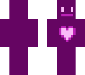 purple hart | Minecraft Skin