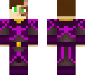Purple Warrior | Minecraft Skin