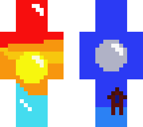 Sun and Moon | Minecraft Skin