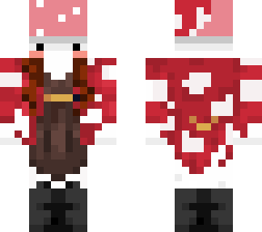 Mushroom Witch Minecraft Skins