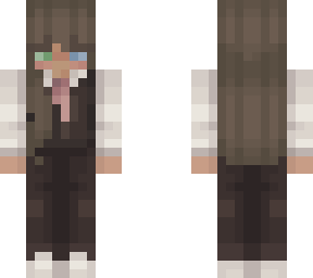 Women with a suit | Minecraft Skin