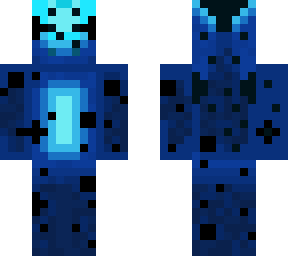 Blue Poison Dart Frog | Minecraft Skin