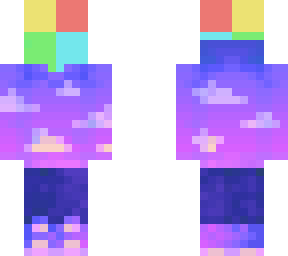 cube guy v3 | Minecraft Skin