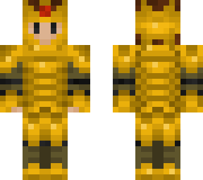 Golden Armour Upgraded | Minecraft Skin