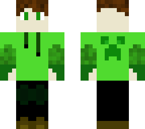 green gamer | Minecraft Skin