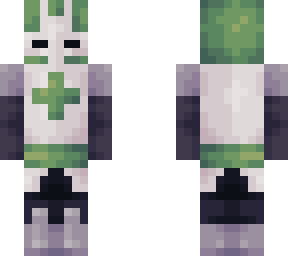 Castle Crashers Green Knight Minecraft Skin