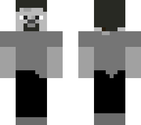 Grey Steve | Minecraft Skins