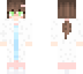 kioroku's lab coat skin | Minecraft Skin