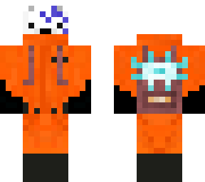 demon slayer skin with demon slayer mark | Minecraft Skins