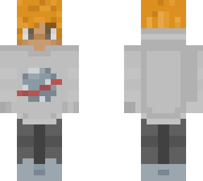 redhead boy nasa hoodie ginger redhair teen | Minecraft Skins