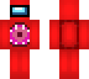 Red impostor | Minecraft Skin