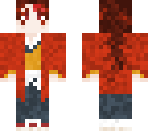 Yoriichi Tsugikuni Minecraft Skins