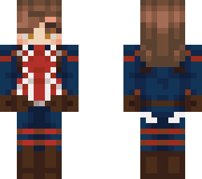 Captain Carter | Minecraft Skin