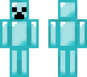 diamond creeper | Minecraft Skin